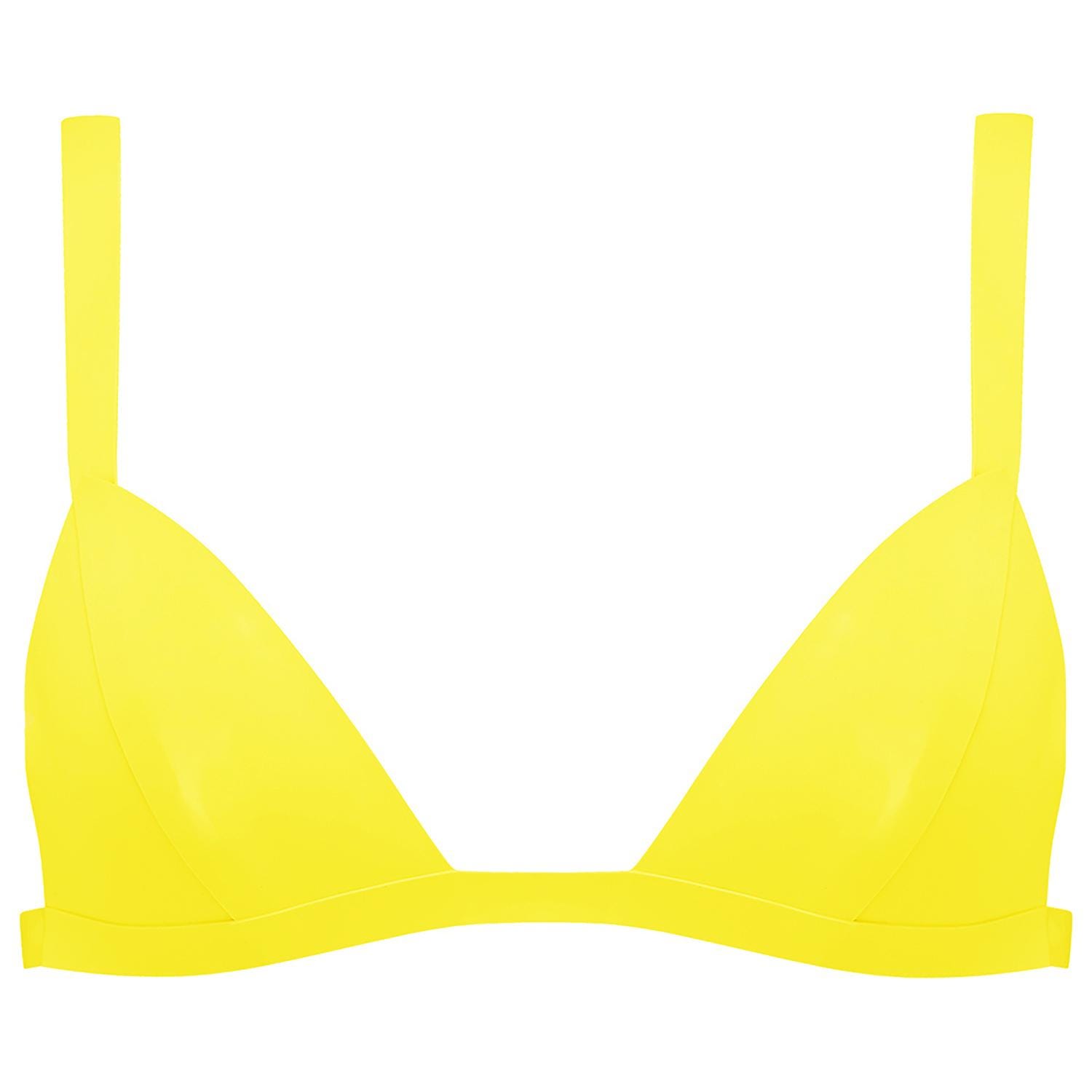 Latex Triangle Bra - Etsy