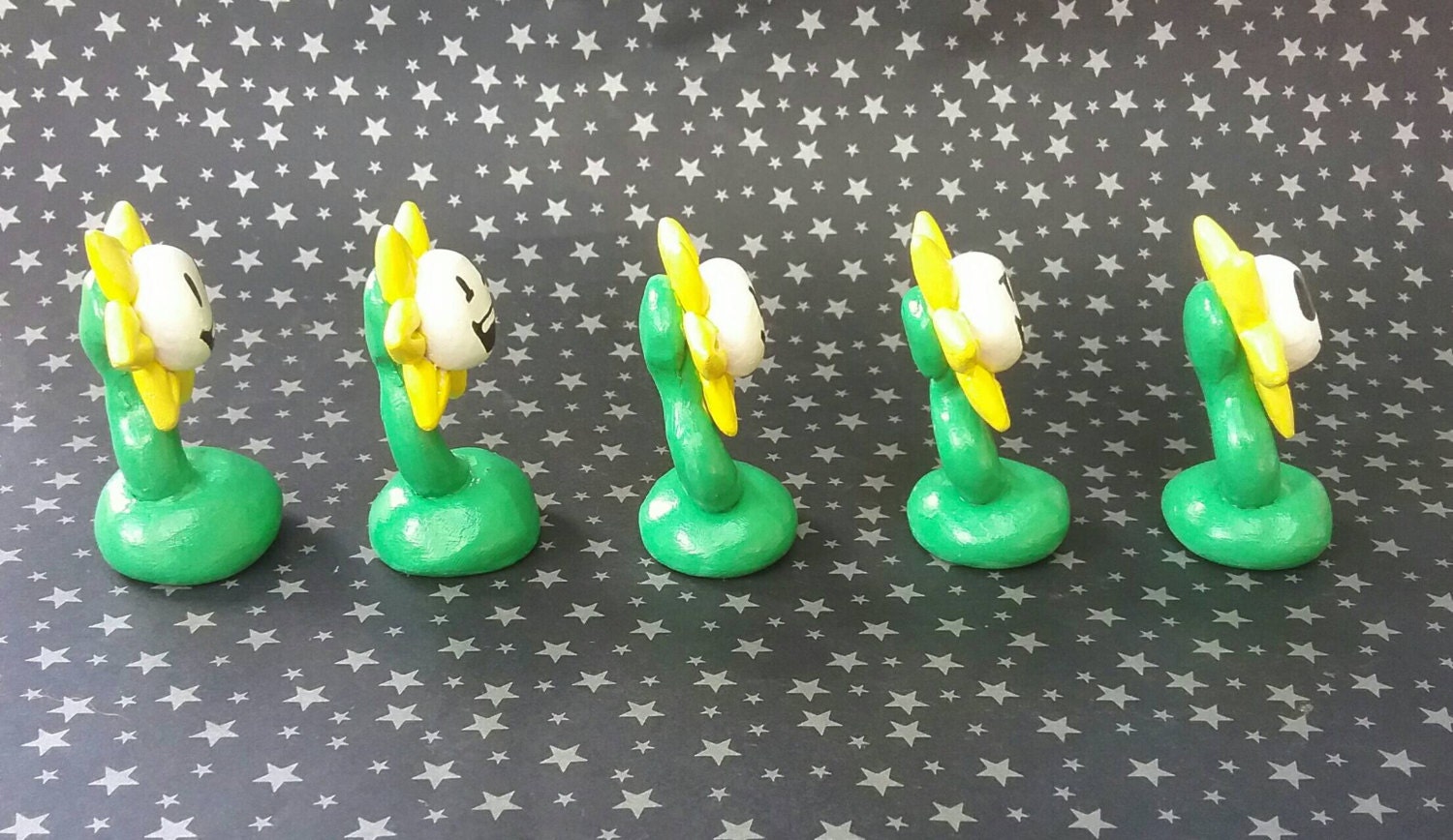 Flowey the Flower Figurines - Under Story Figure - Etsy UK