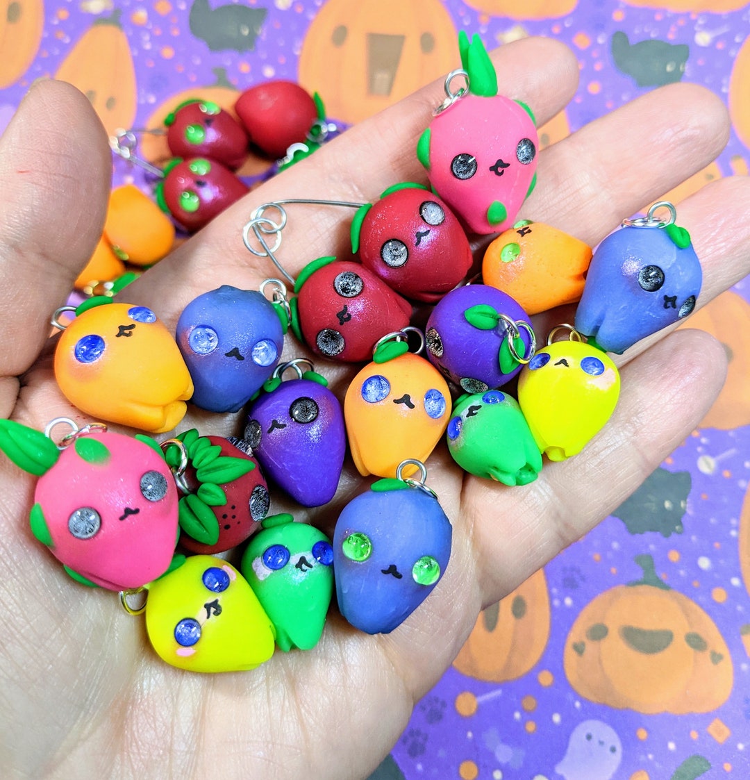 Kawaii Spoopy Fruit Ghosts - Etsy
