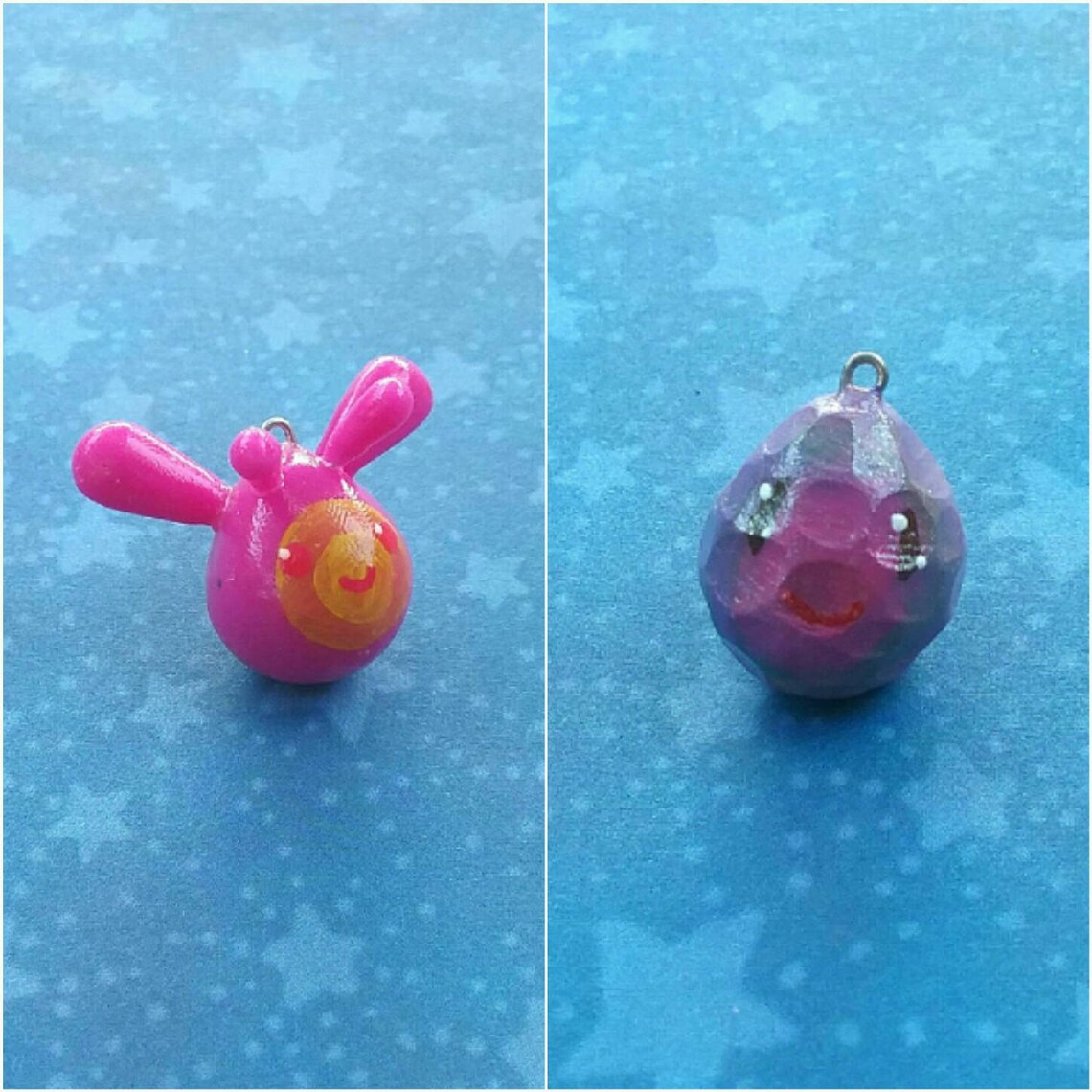 Ranch Slime Inspired Charms- Large Slimes (pink) - Slime Charms - Game ...