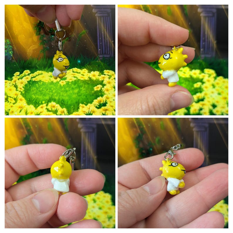 Mini Undertale Game Inspired Phone Charms - Etsy