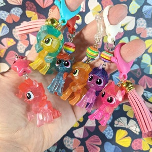 MLP- Jewel Pony Keychains(toy My Little Pony Keychains) - Etsy