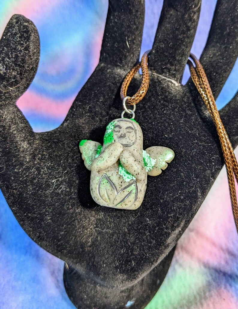 Mini Goddess Statue Necklace Game Inspired Jewelry - Etsy