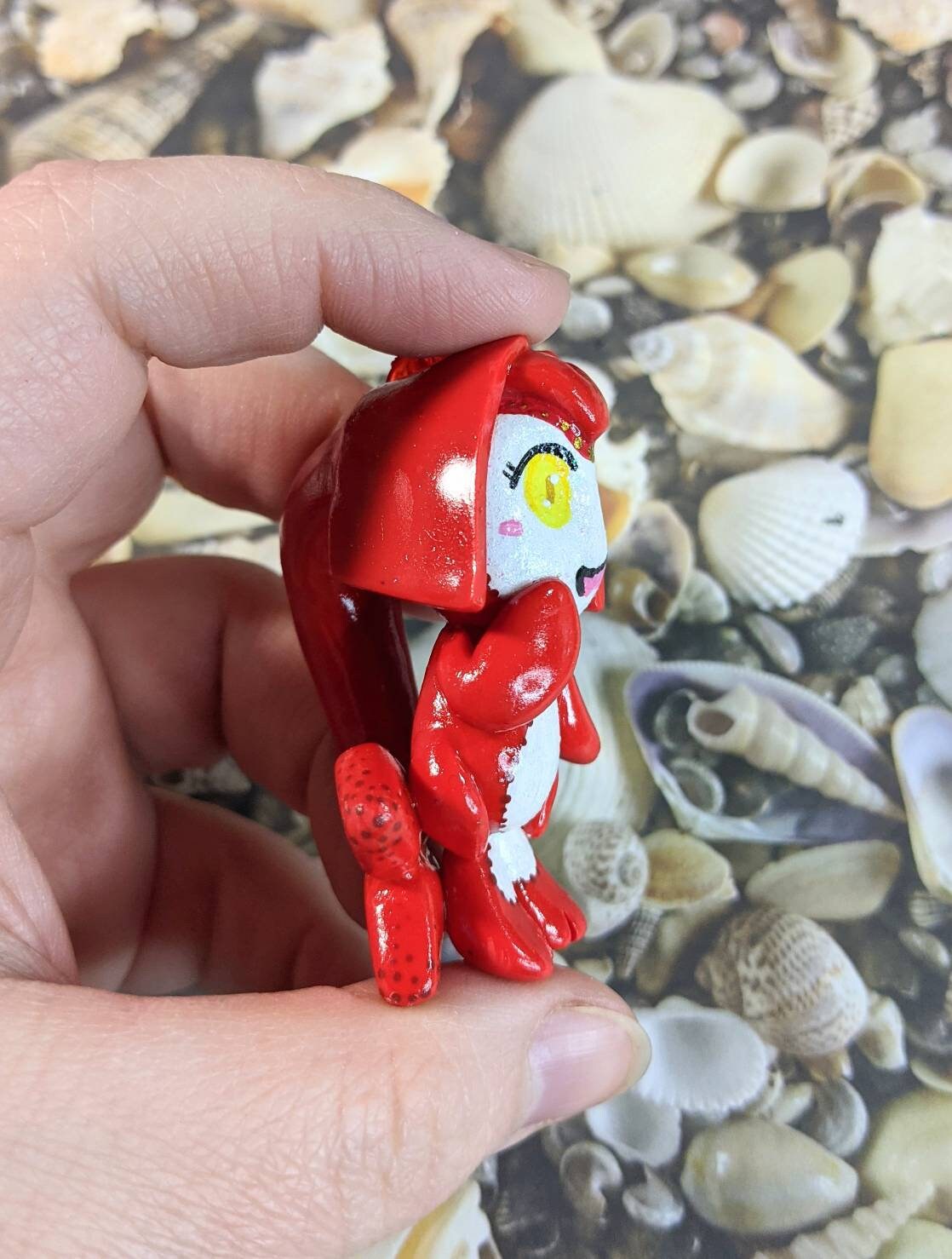 Chibi Red Zora Figure-loz Inspired - Etsy