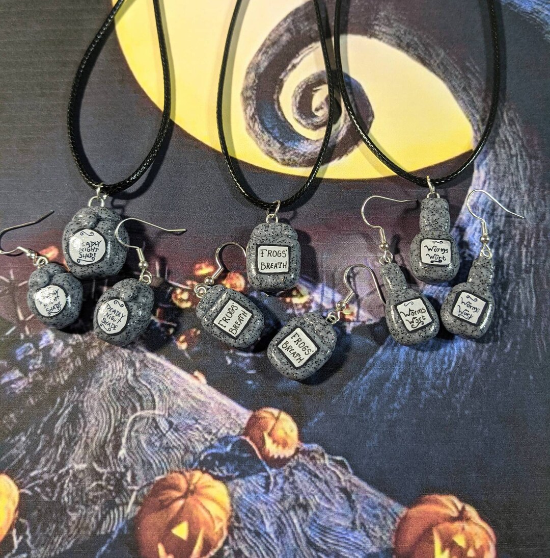 Polymer Clay Nbc Inspired-spookyjars Jewelry & Sets - Etsy