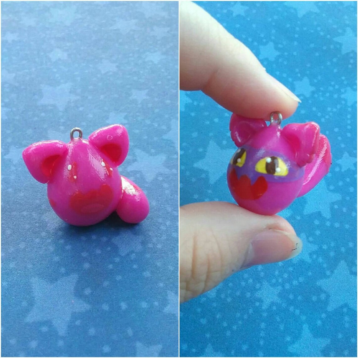 Ranch Slime Inspired Charms- Large Slimes (pink) - Slime Charms - Game ...
