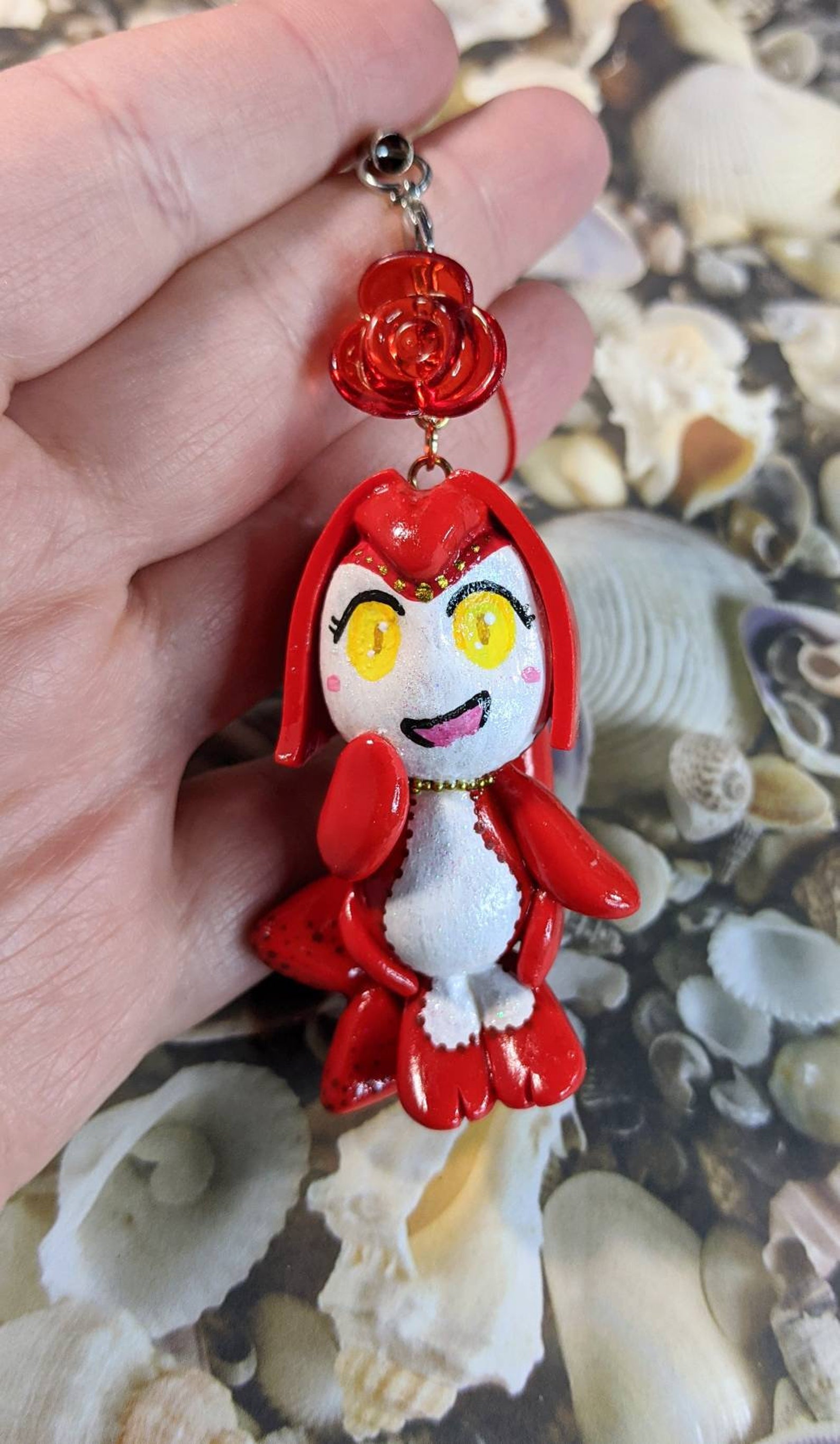 Chibi Red Zora Figure-loz Inspired - Etsy