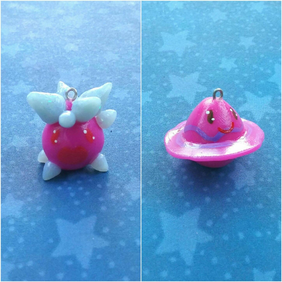 Ranch Slime Inspired Charms- Large Slimes (pink) - Slime Charms - Game ...