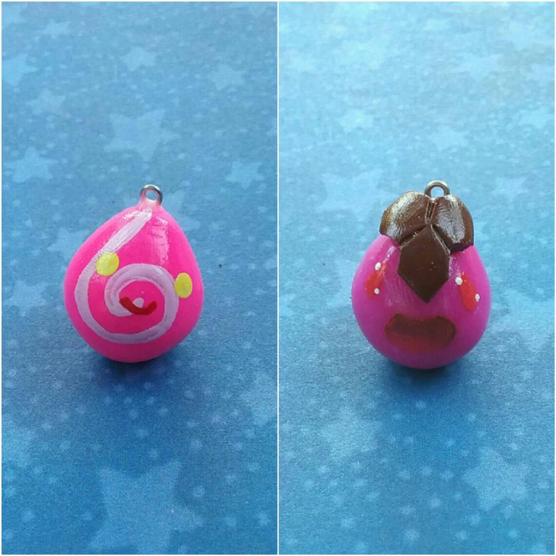 Ranch Slime Inspired Charms- Large Slimes (pink) - Slime Charms - Game ...