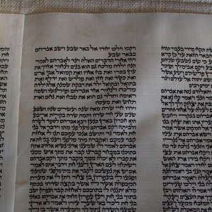Sefer Torah Scroll From Jerusalem, Israel custom-made, Sephardic - Etsy