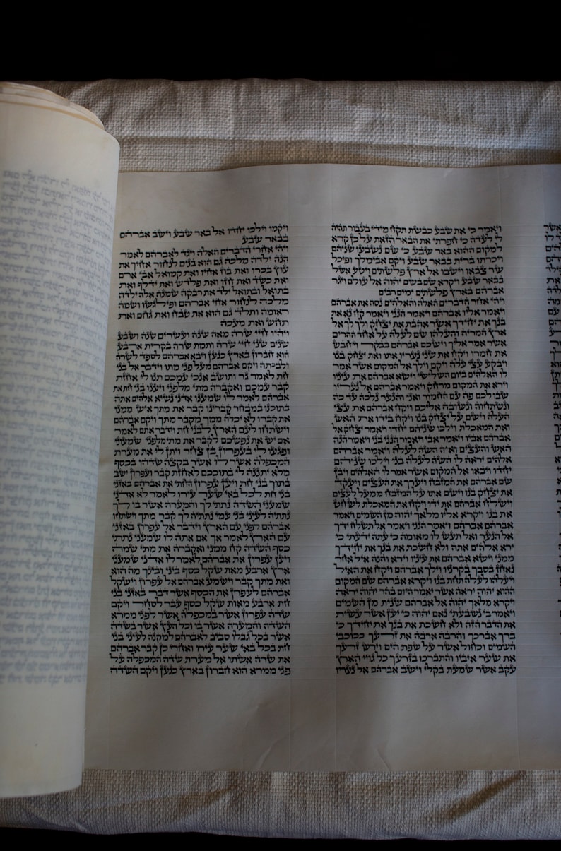 Sefer Torah Scroll From Jerusalem, Israel custom-made, Sephardic - Etsy