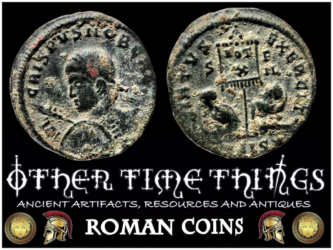 Follis of Crispus, Flavius Julius Crispus, Roman Coin, Ancient Coin ...