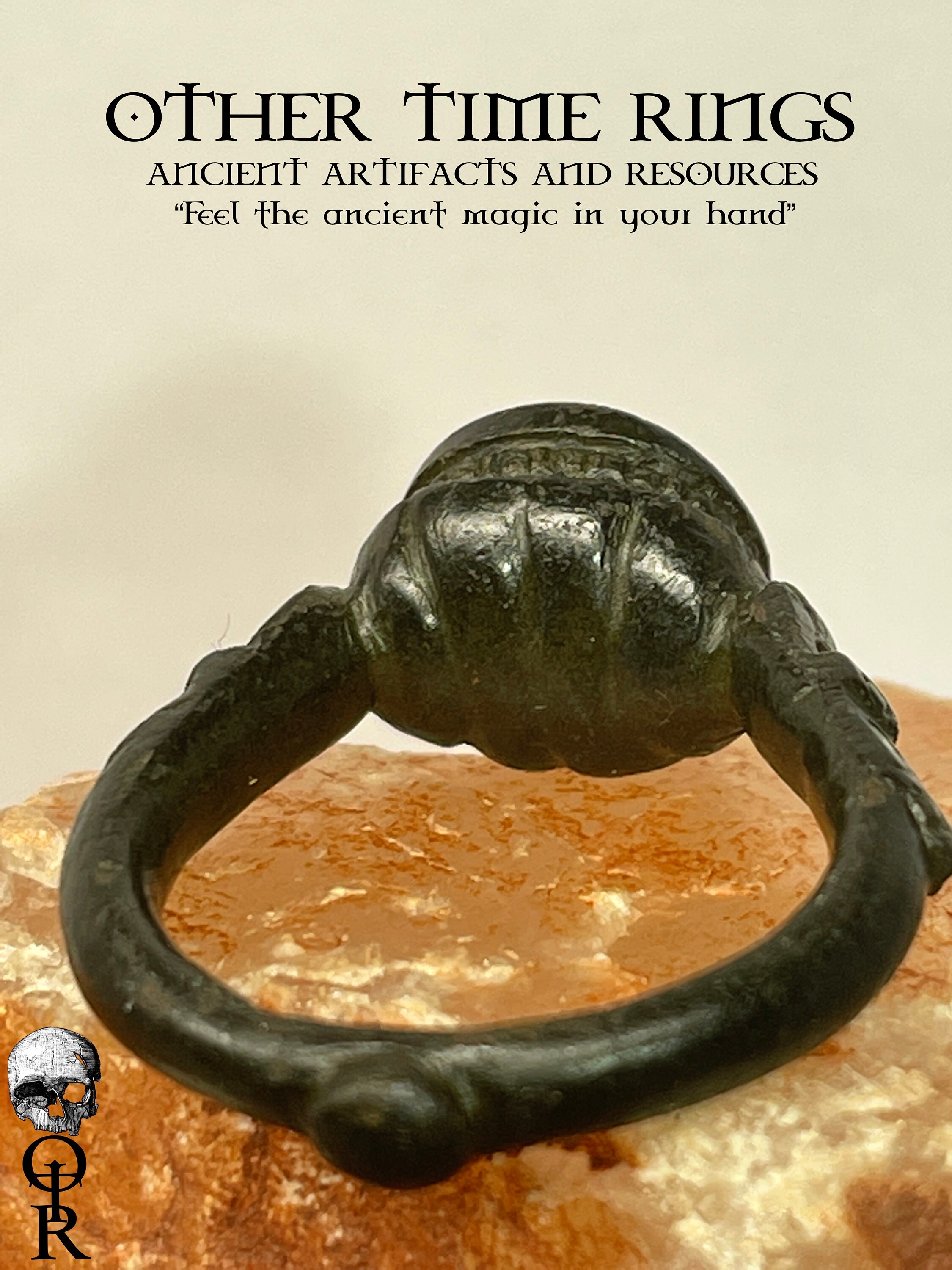 Medieval Germanic Ring With Cross, Medieval Ring, Ancient Ring, Antique ...