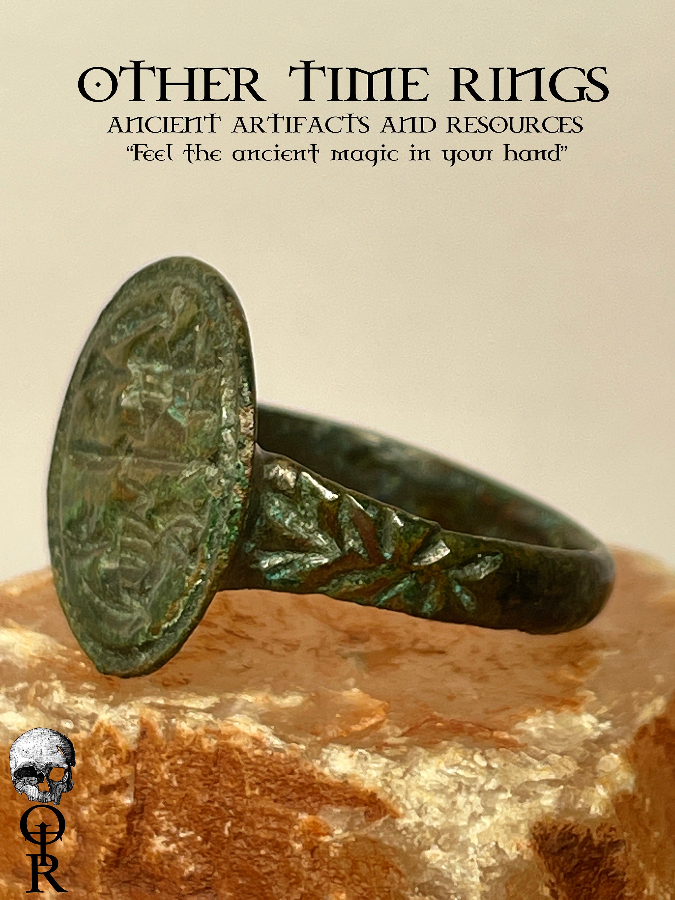 Anglo Saxon Ring ( Two Warriors ), Medieval Ring, Saxon Ring, Viking ...