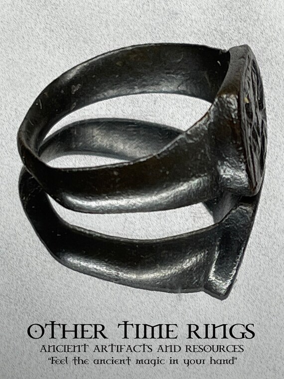 Greek ring with Leda and swan mythology, roman ring, … - Gem