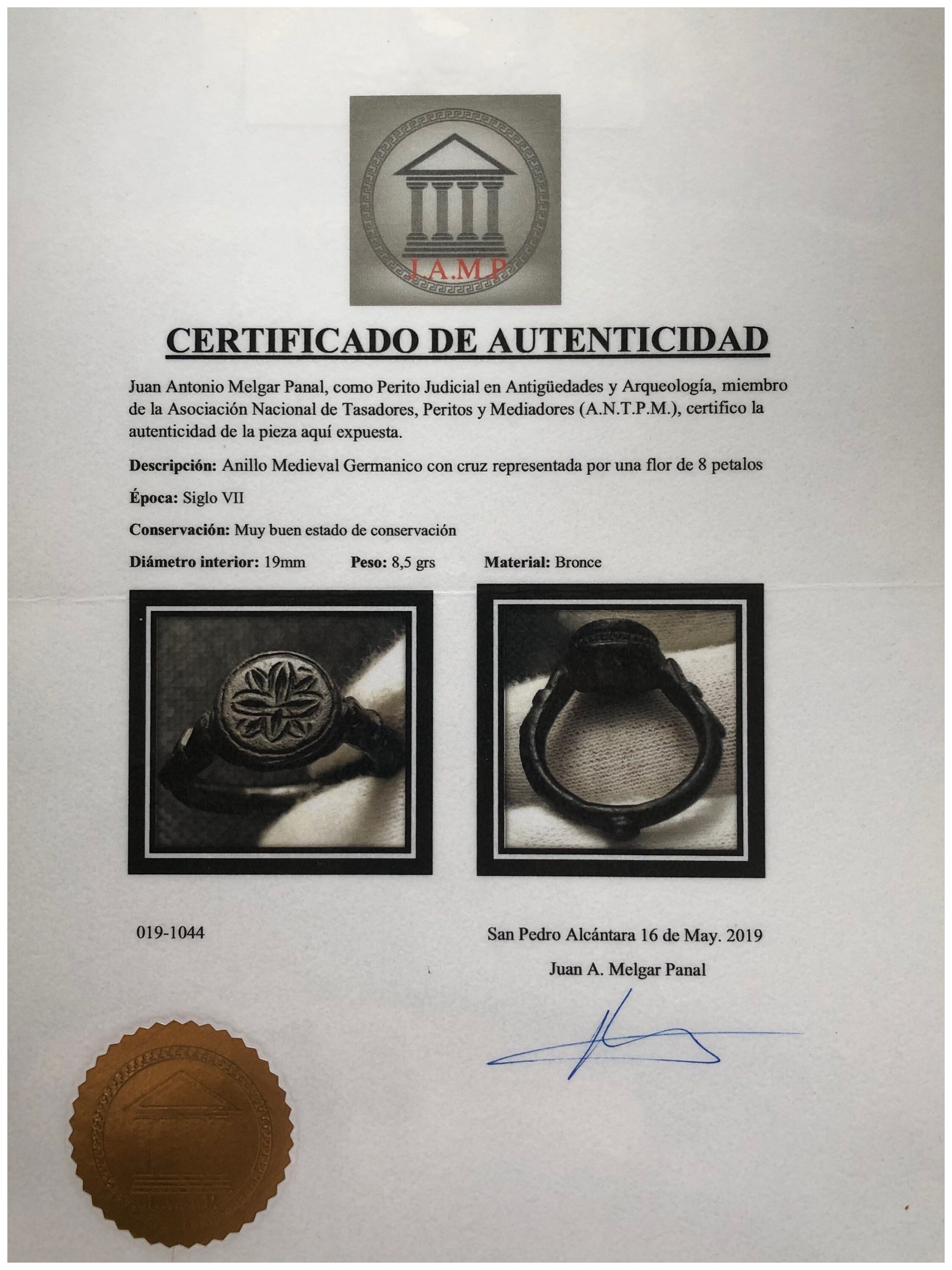 Medieval Germanic Ring With Cross Medieval Ring Ancient - Etsy