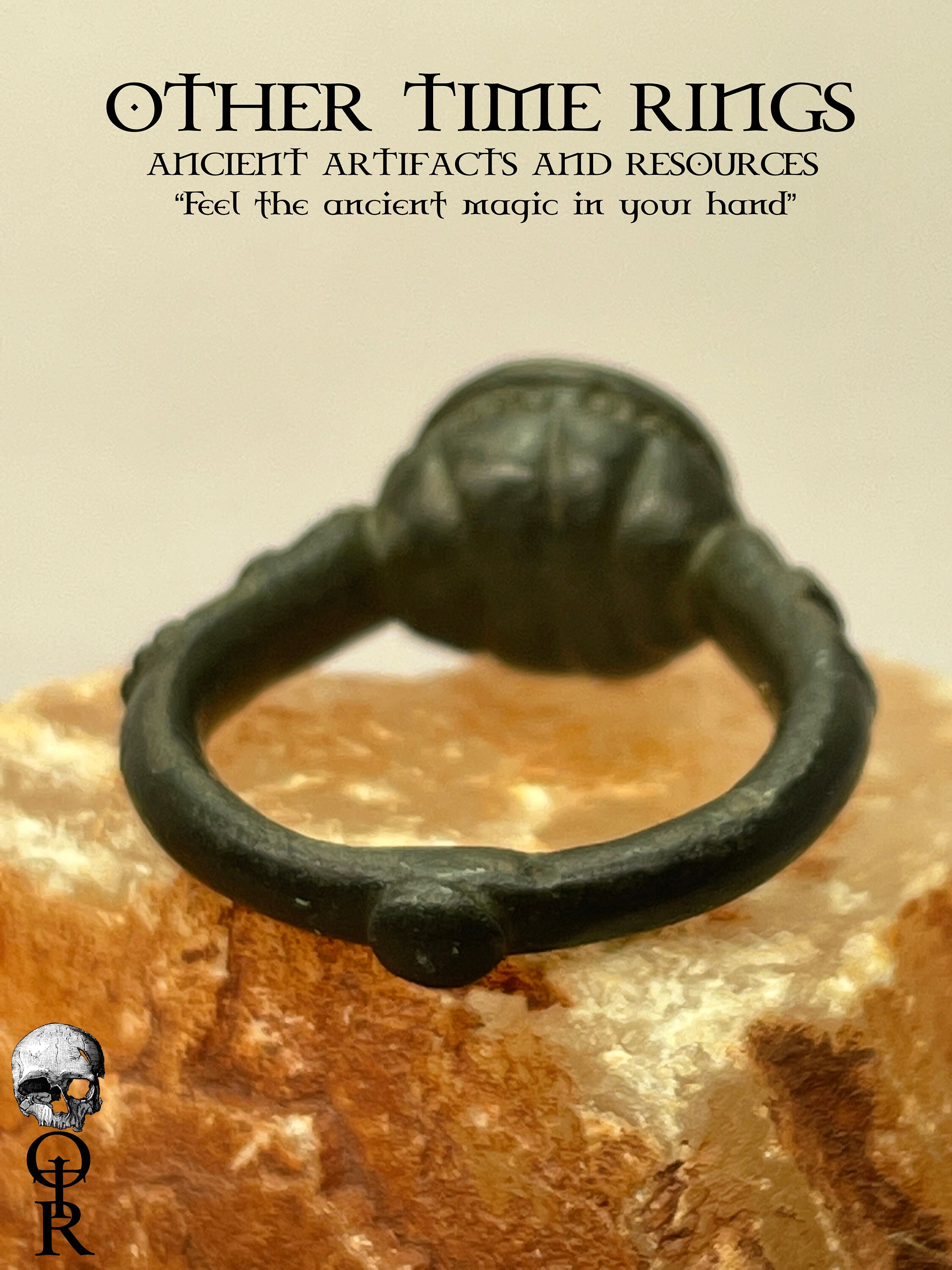 Medieval Germanic Ring With Cross, Medieval Ring, Ancient Ring, Antique ...