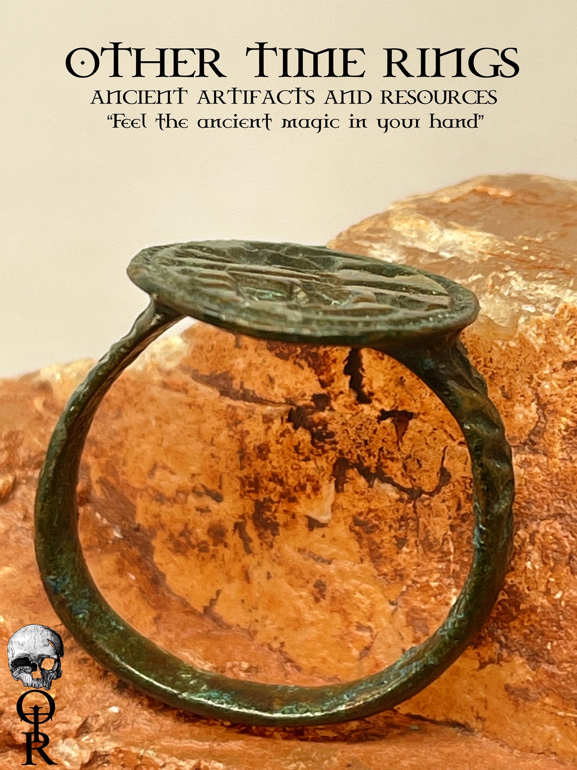 Anglo Saxon Ring Two Warriors Medieval Ring Saxon Ring - Etsy