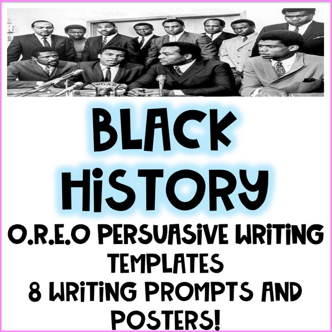 Black History Month Writing Worksheets - Etsy