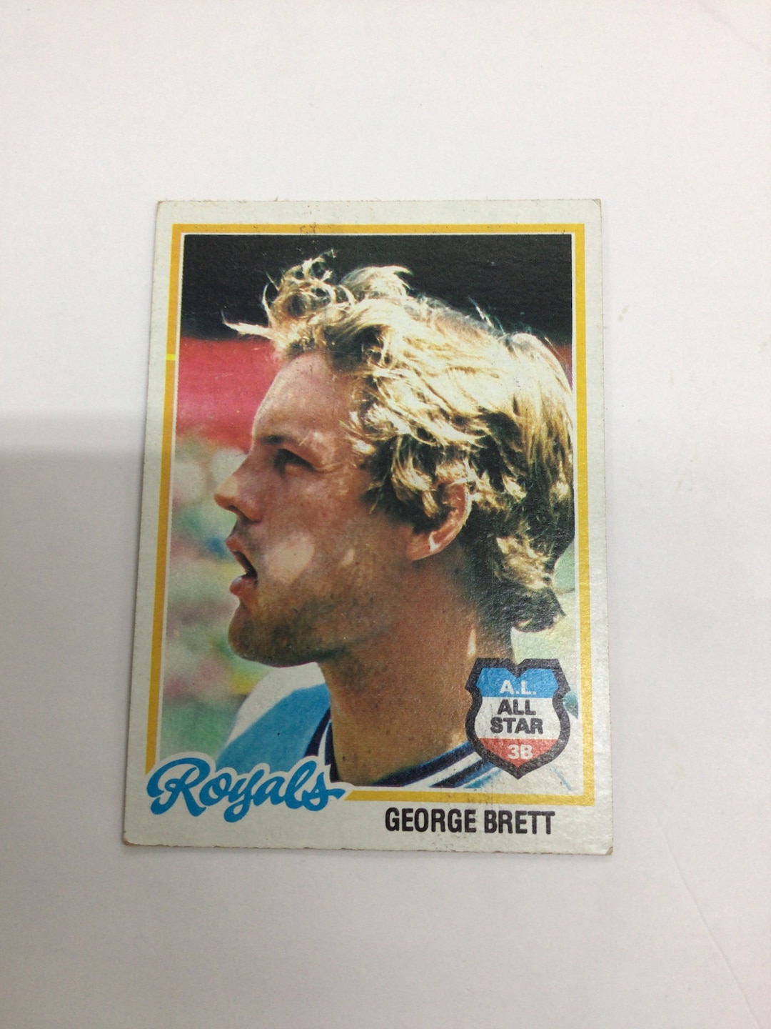 Original Vintage 1978 Topps Baseball George Brett, A.L. All Star, Card ...