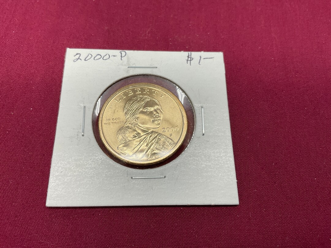 2000-P Sacagewea Dollar Coin No. 11541 - Etsy