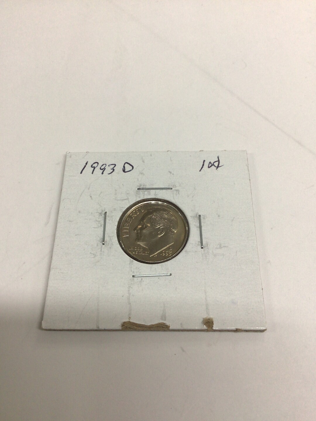 1993-D Roosevelt Dime Coin, Coin No. 14440, in Protective 2x2 - Etsy