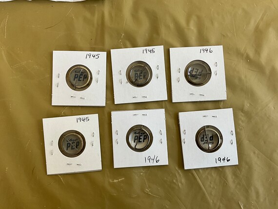 Kellogg’s Pep Pins - 1945-1946 - Complete Set of 6 - … - Gem