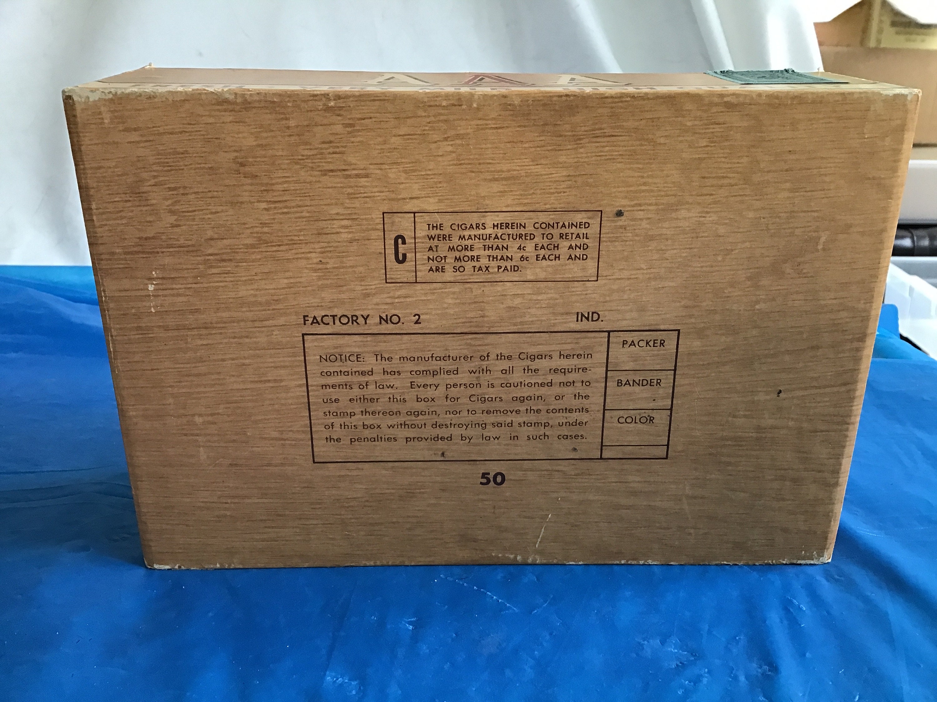 AAA Factory Smokers Fresh-very Mild-high Quality 5 Cents - Etsy