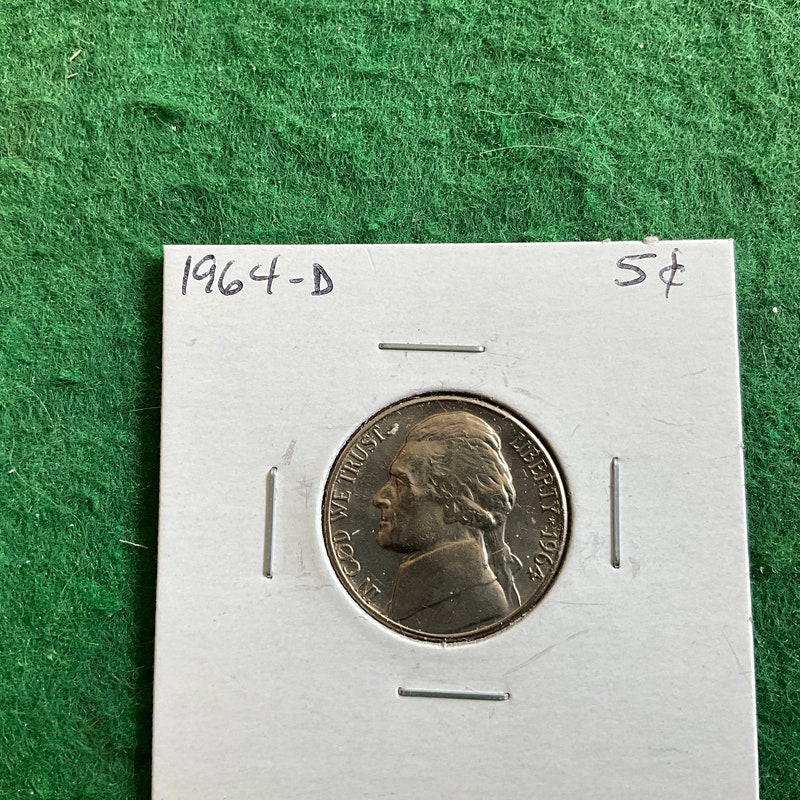 1964 D Nickel - Etsy