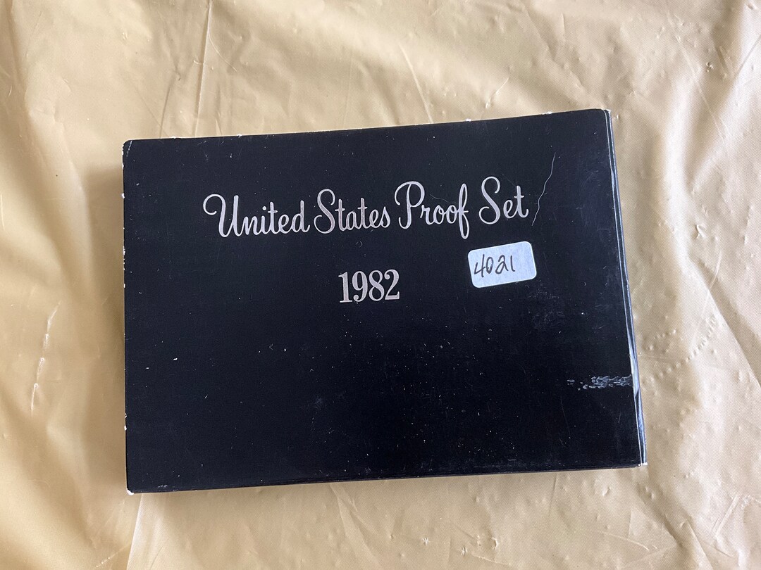 1982 United States Proof Set No 4021 -incl a Penny-nickel-dime-quarter ...