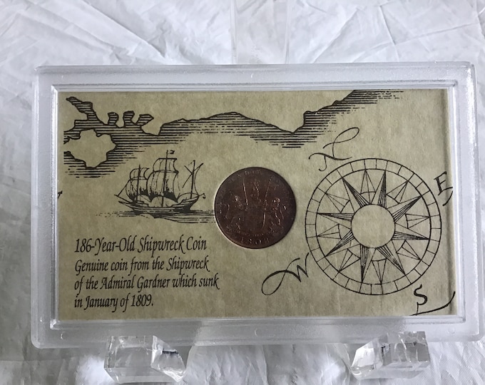 186-year Old Shipwreck Coin-genuine Coin From the Shipwreck of the ...