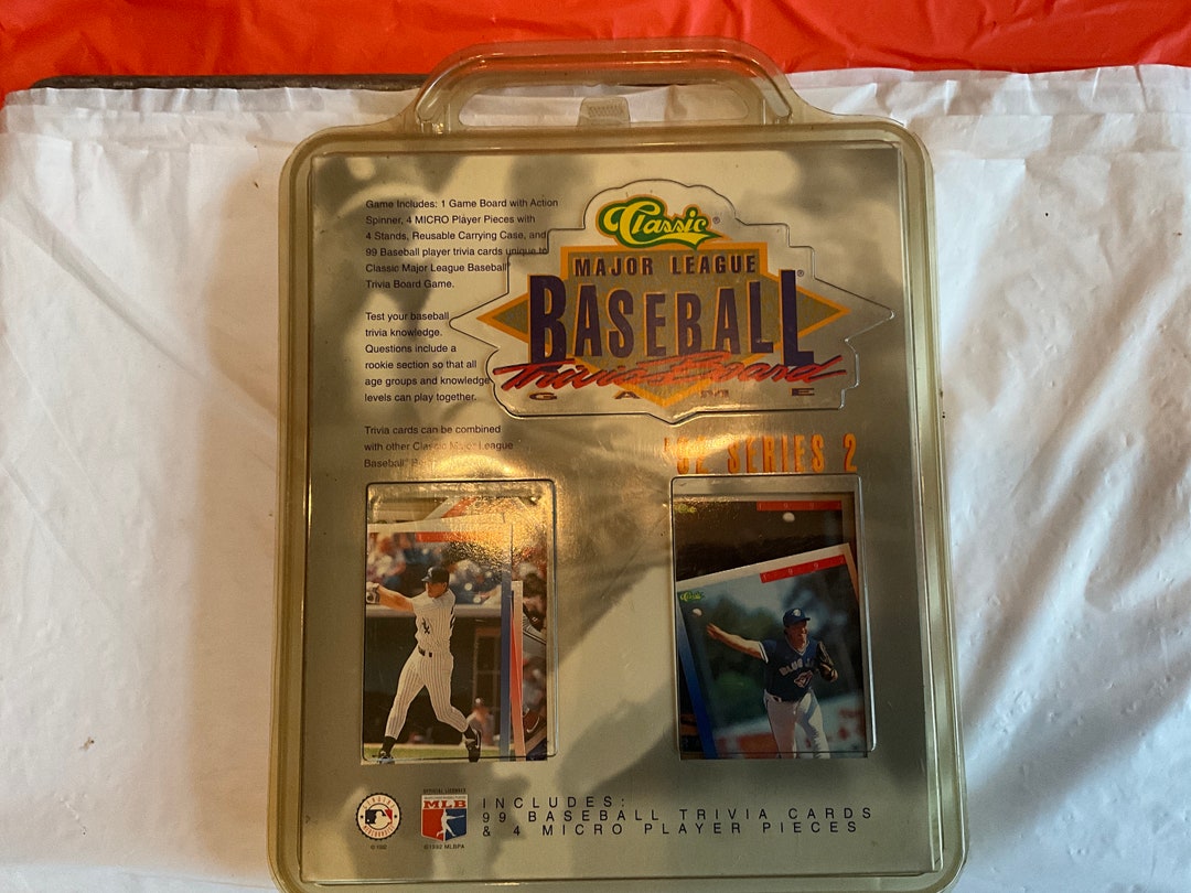 From Classic Games - Major League Baseball Trivia Game 1992 Series 2 ...