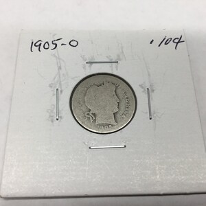 1905-O Barber Dime Better Date - Etsy