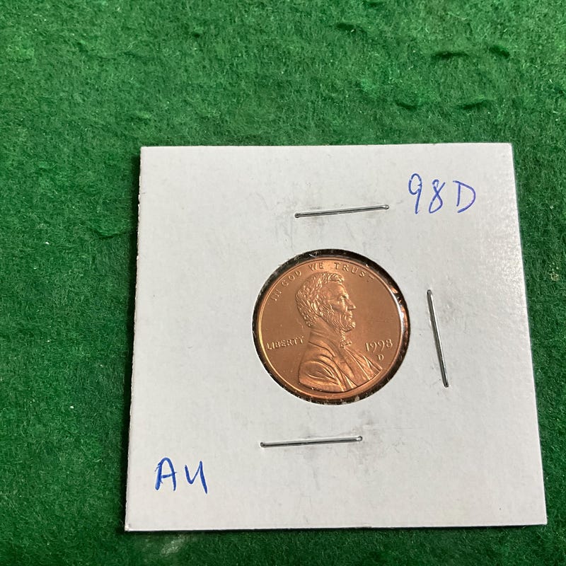 1998 D Penny - Etsy