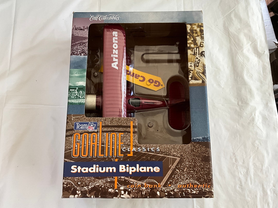 Ertl Collectibles-nfl Goaline Classics - Die Cast Metal Stadium Biplane ...