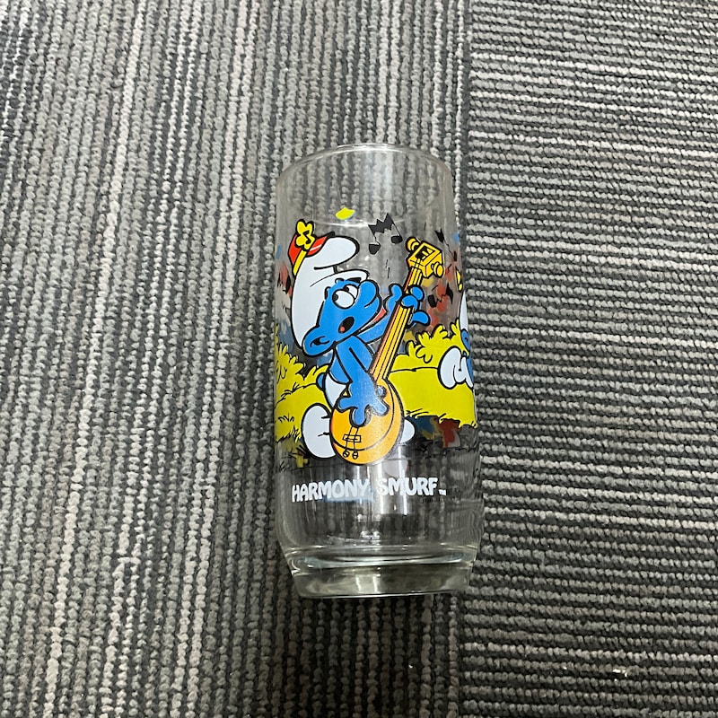 Smurf Drinking Glass - Etsy
