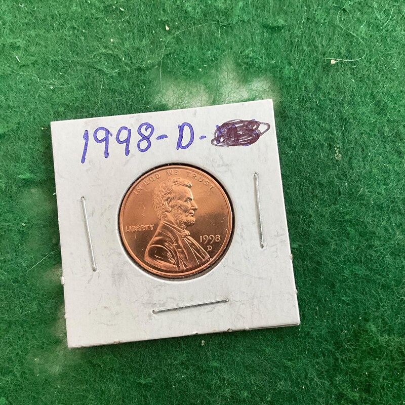 1998 D Penny - Etsy