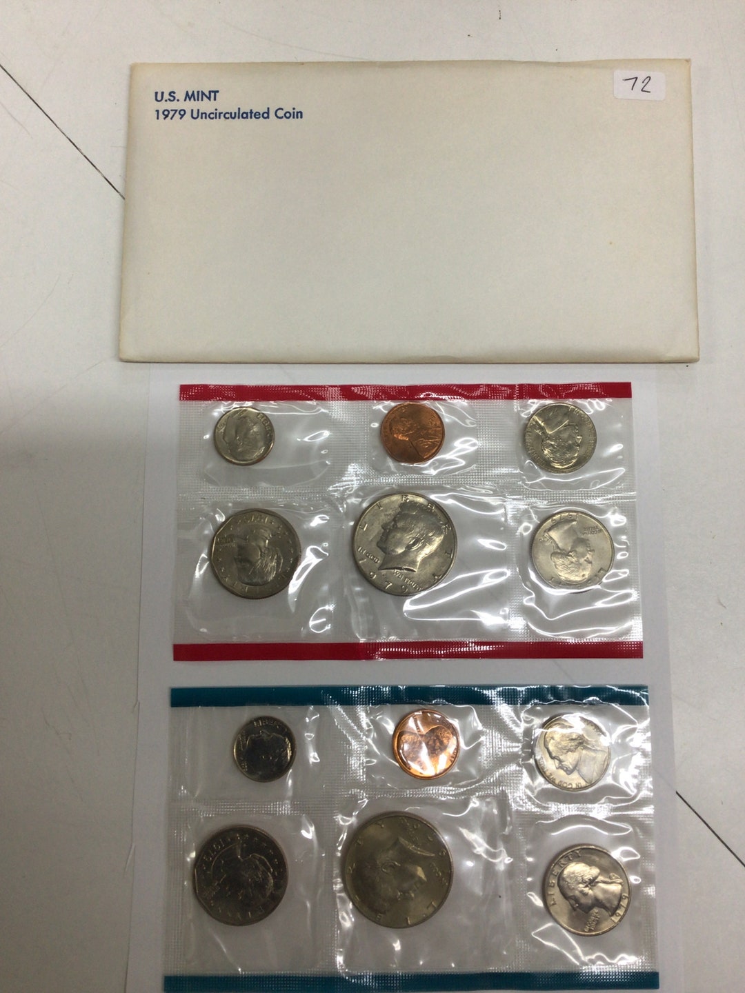 1979 US Mint Uncirculated Coin Set Susan B. Anthony Dollar - Etsy