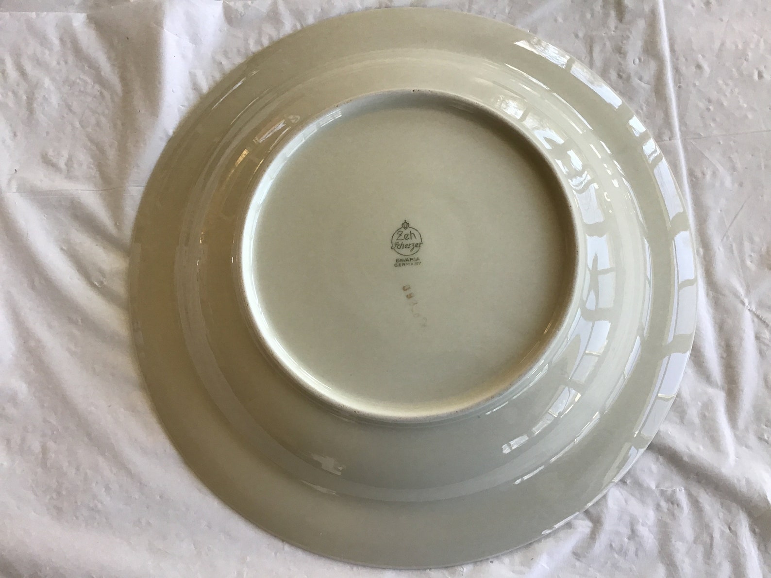 Zeh Scherzer-Bavaria Germany Classic Ivory Porcelain 9 Dia - Etsy.de