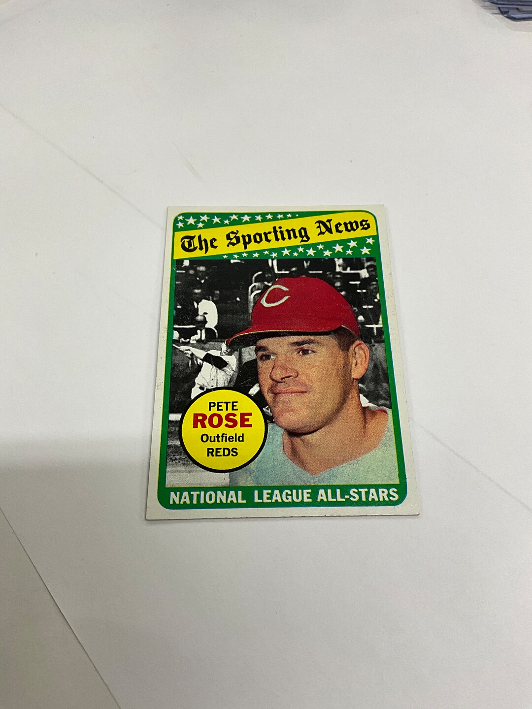 Original Vintage 1969 Topps Baseball Pete Rose Card No. 424, the ...
