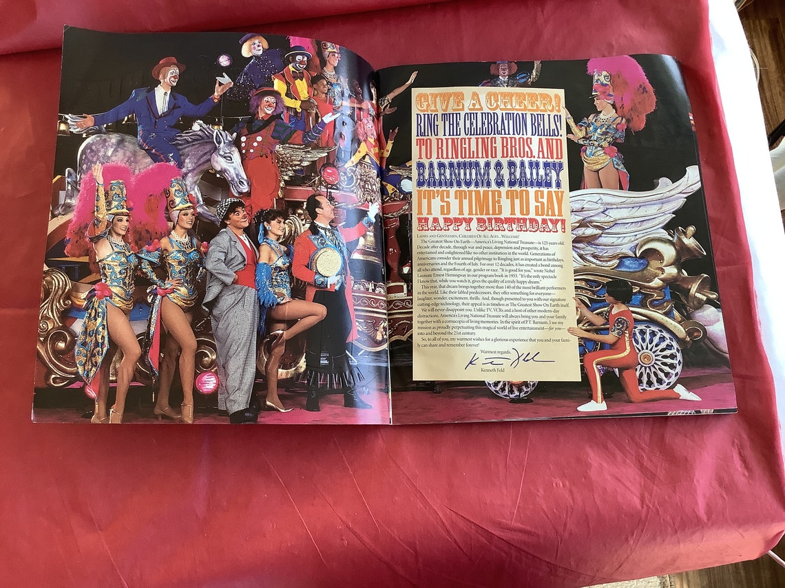 Kenneth Feld Presents the Greatest Show on Earth-ringling - Etsy