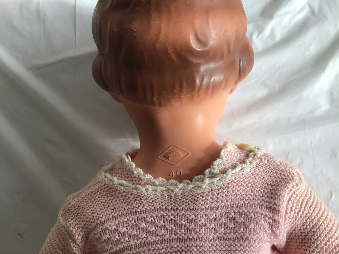 Vintage 15 Schildkrot Celluloid Girl Doll turtle Mark 40 - Etsy