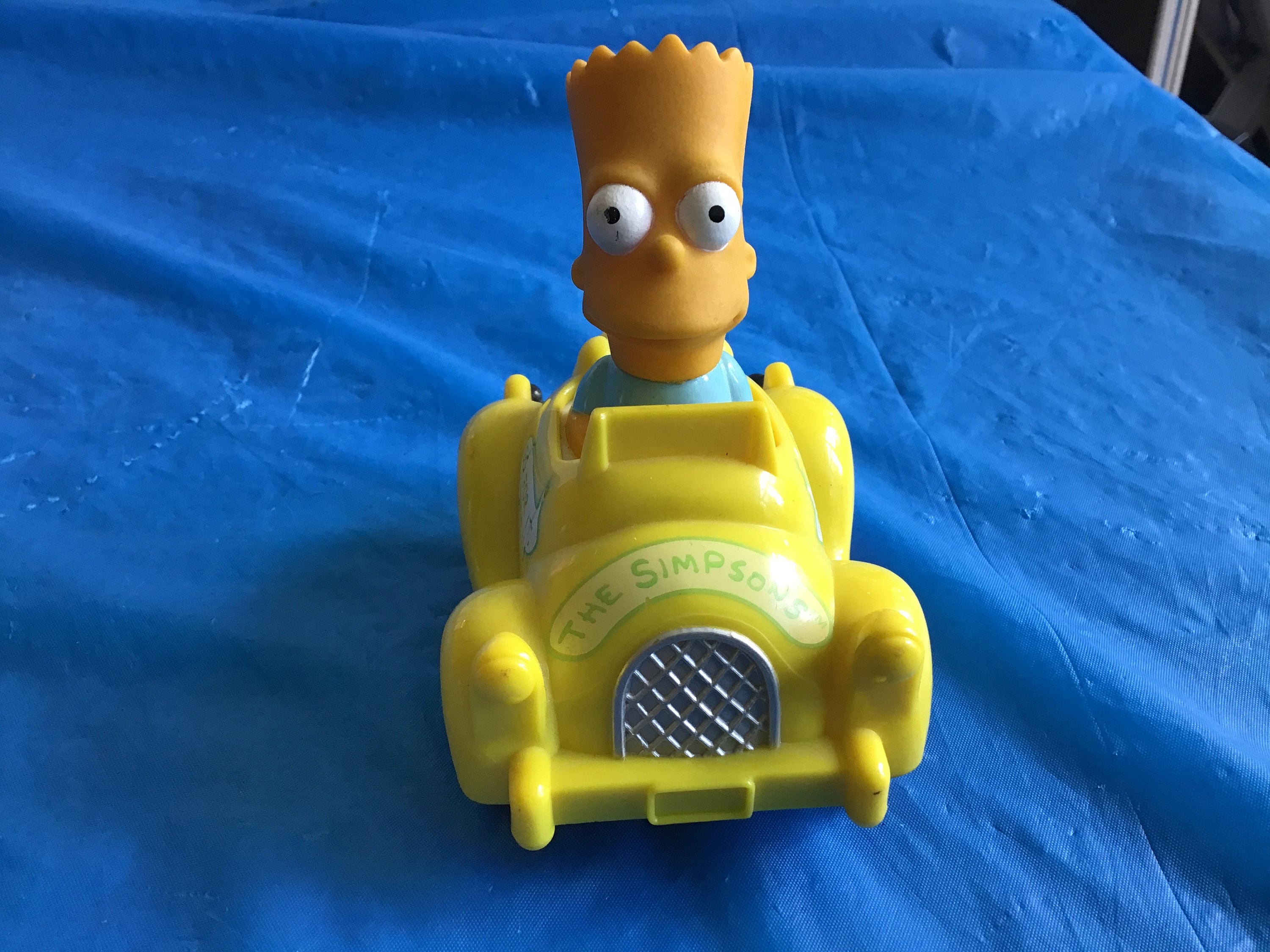 Bart Simpson Drives the Simpsons Family Car 3.75T X 3.5W X - Etsy