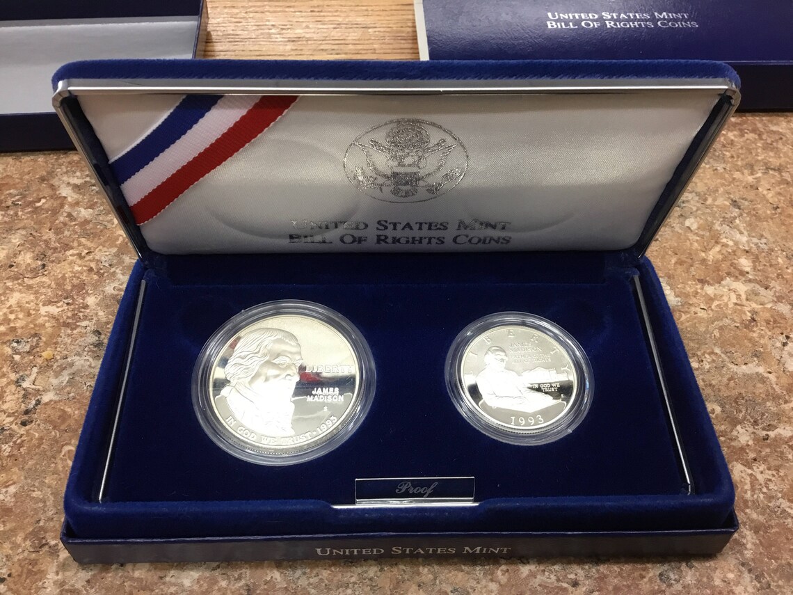 United States Mint Bill of Rights Coins | Etsy