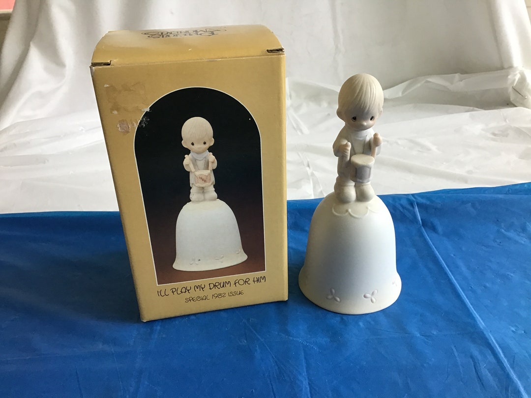 Enesco Precious Moments Porcelain Bisque 5.75”T Collectible Bell ...