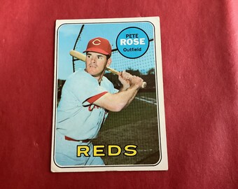 PETE ROSE 1978 Topps 20 Baseball Card Cincinnati Reds - Etsy