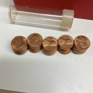 50 Rolls of 1974-S Pennies, 50 Pennies per Roll - Etsy
