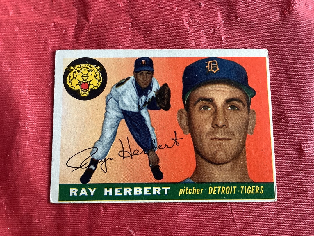 Original Topps 1955 Baseball Card No 138 - Raymond Ernest (ray) Herbert ...