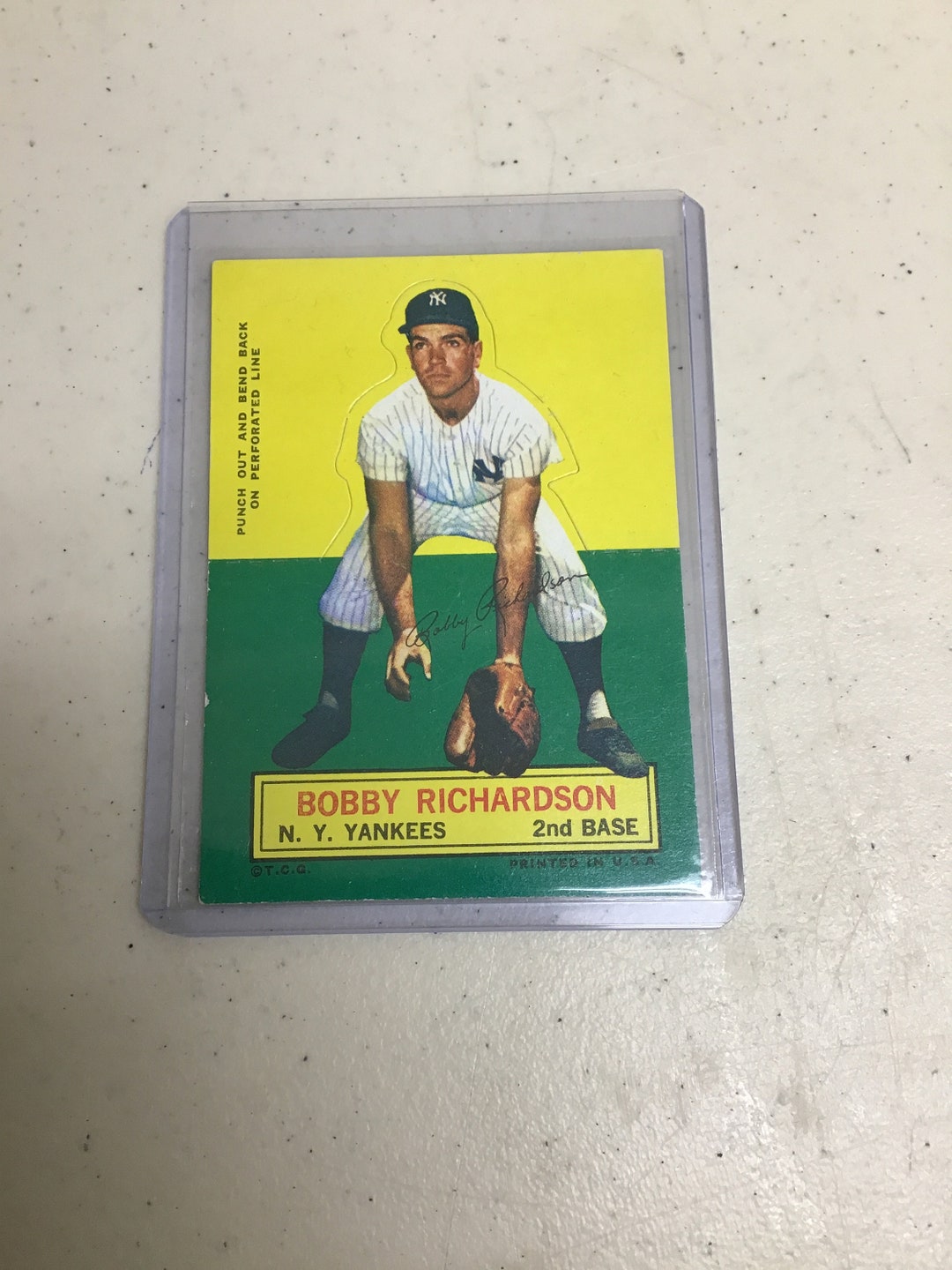 1964 Pop up Bobby Richardson Baseball Card - Etsy