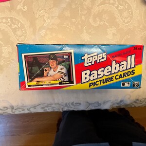 1992 Topps Baseball Picture Cards, Match the Stats, Unopened Box 36 ...